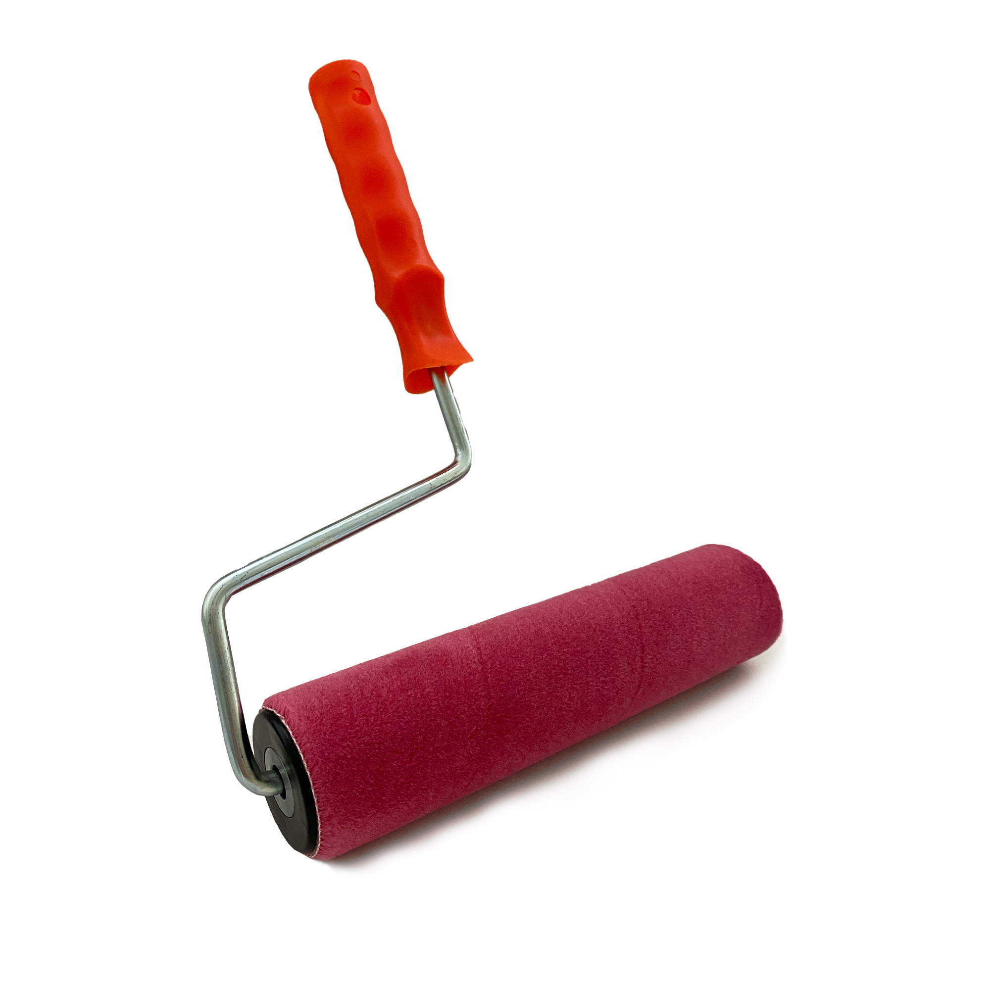 Paint application roller for smooth surfaces