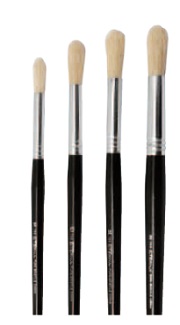 Pennelli piatti numero 10